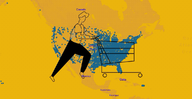 America's grocery stores: an interactive map of nearly 20,000 locations ...