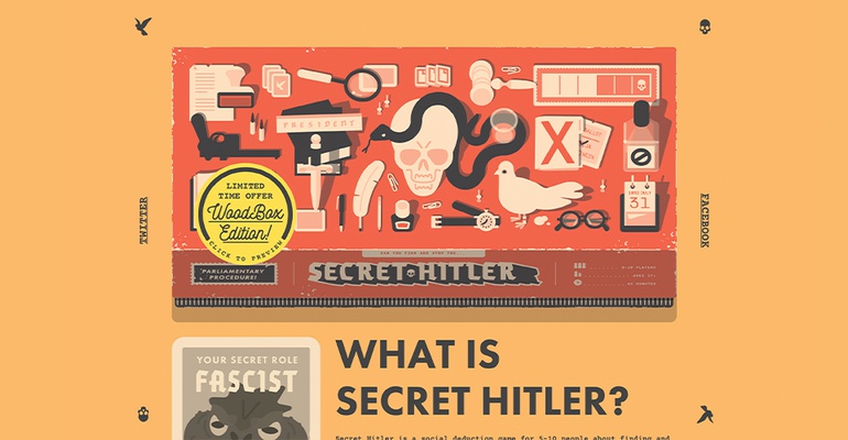 'Secret Hitler' board game has been a top-100 seller for 97 days at ...